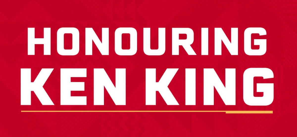 PROJECTS ANNOUNCED TO HONOUR KEN KING